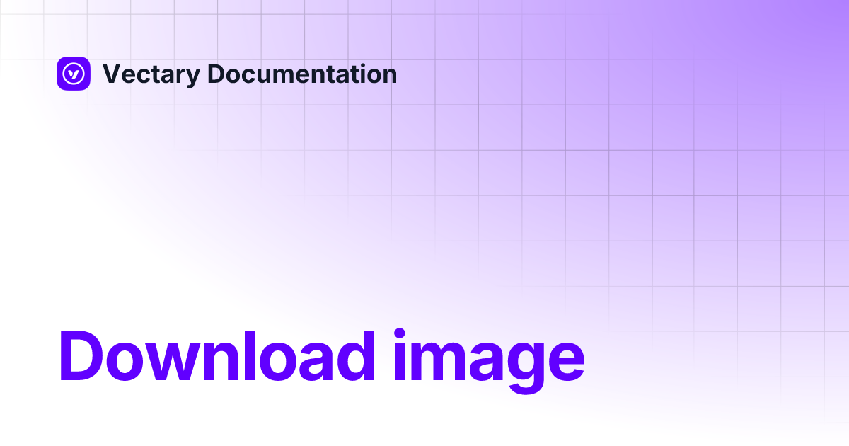 Download image | Vectary Documentation