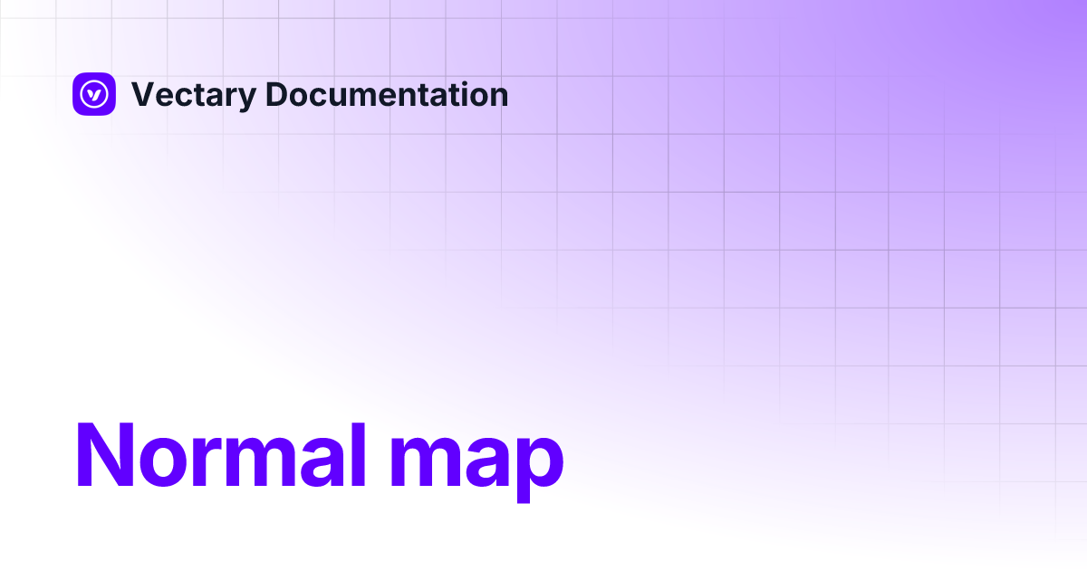 Normal map | Vectary Documentation